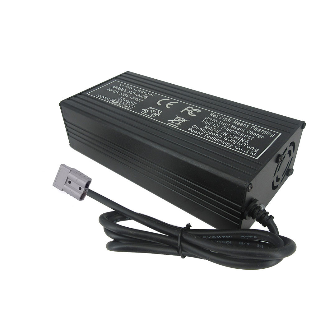 Jual 36V 8A 10A Li-ion Fast Charger 42V 36 Volt 37V 10S Lithium Battery ...