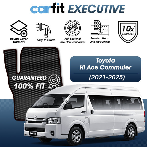 Jual CARFIT Executive Toyota HiAce Hi Ace Hi-Ace Commuter 15 Seater 6th ...
