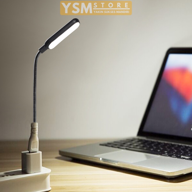 Jual Lampu Baca Led Mini Model Flexible Lampu Belajar USB Power Plug 5V ...
