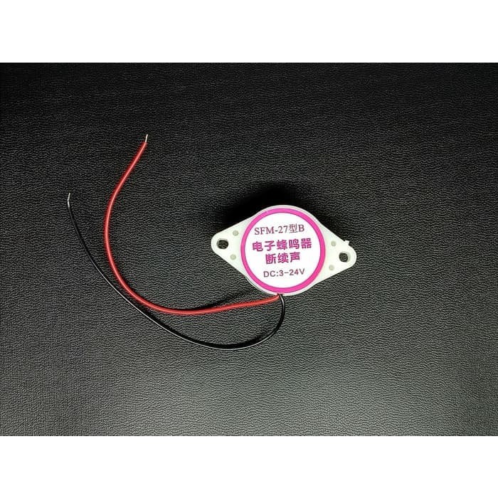 Jual Buzzer 24VDC Elektro Elektrik DC Tone Bunyi Terus Panjang | Shopee ...