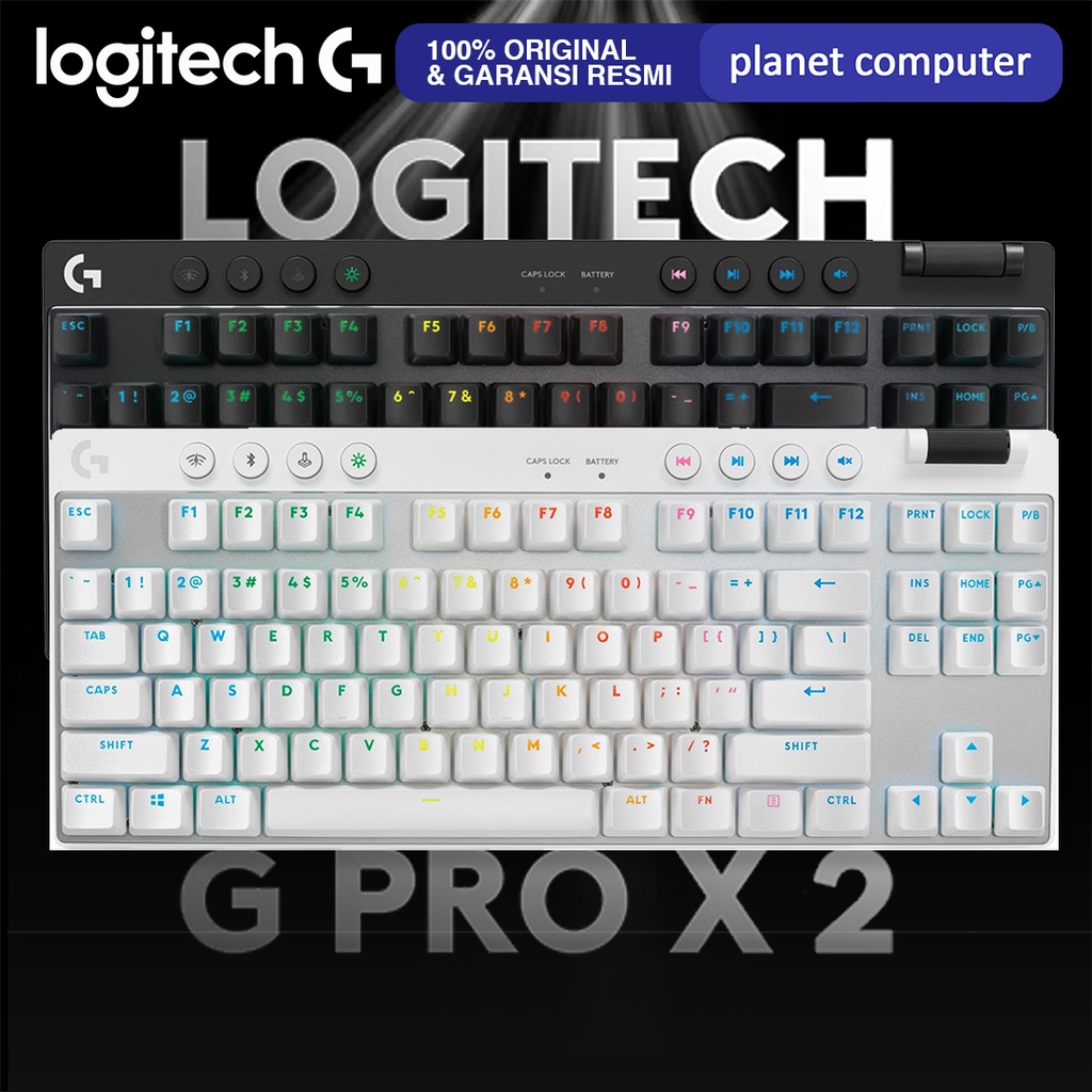 Jual Logitech G PRO X TKL LIGHTSPEED Keyboard Gaming Wireless Tactile ...