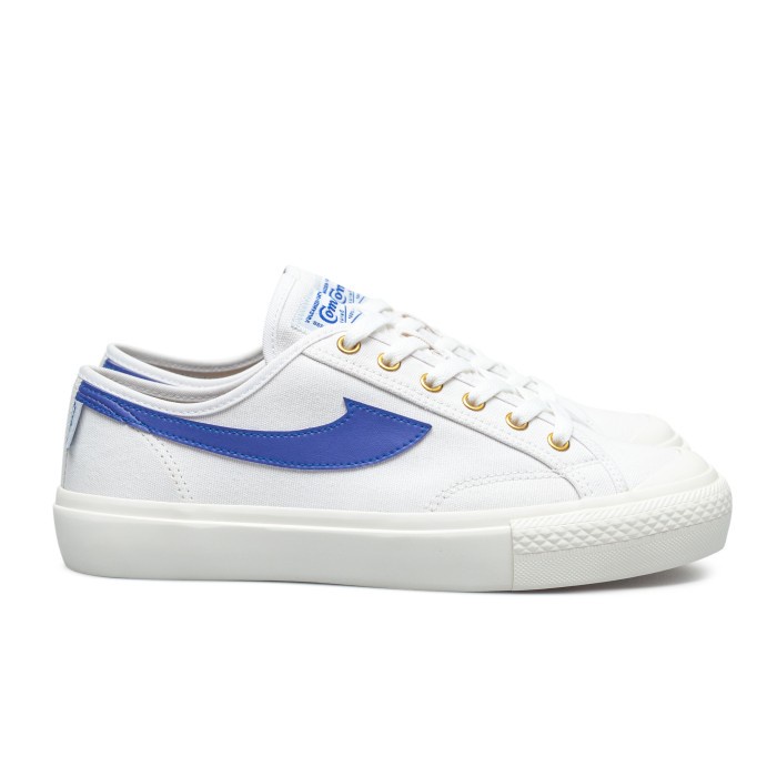 Jual Compass Gazelle Low White Blue | Shopee Indonesia