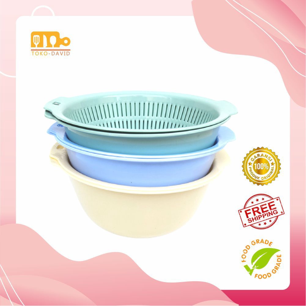 Jual Baskom Saringan Sayur EGL B082 | Shopee Indonesia