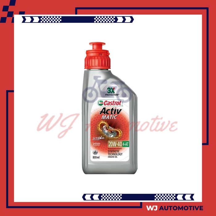 Jual Castrol Activ Matic 20W40 800ml Oli Mesin Motor Scooter 20W 40 800 ...