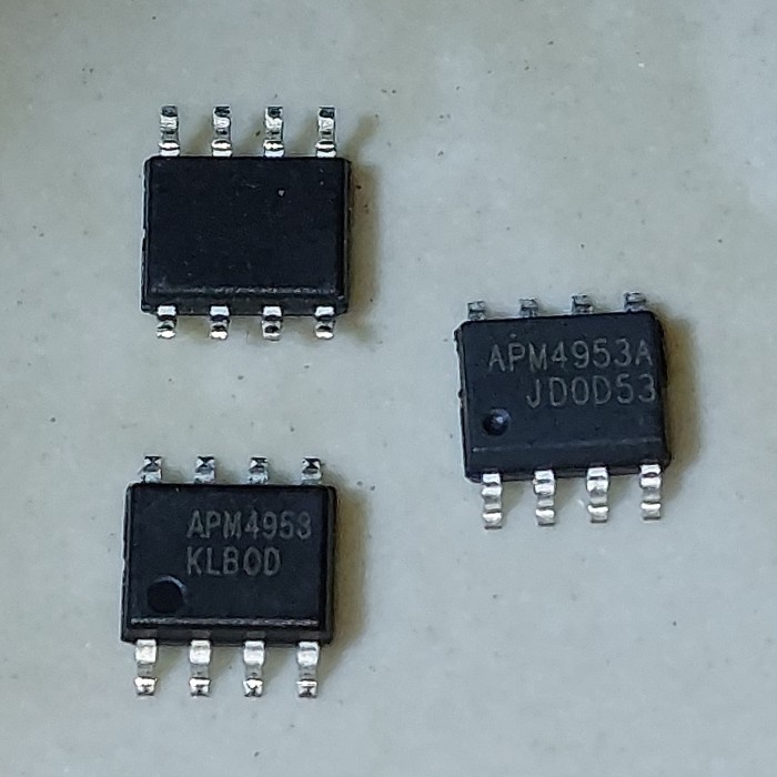 Jual 3 Buah 3Pcs APM4953 SMD APM4953A APM 4953 4953A IC Dual P-Channel Sop-8 Mosfet | Shopee ...