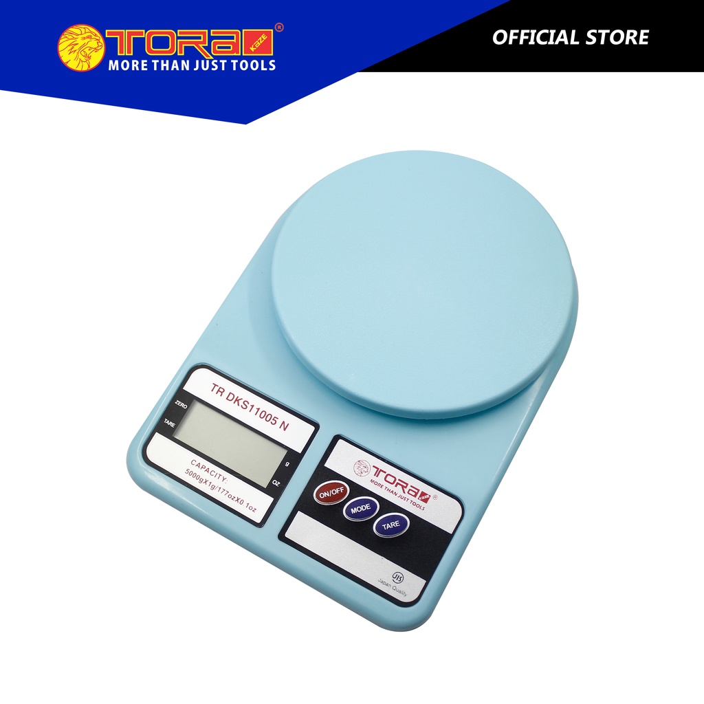 Jual TORA Timbangan Digital 5kg - Timbangan Kue Dapur - Kitchen Digital Scale 5 Kg | Shopee ...