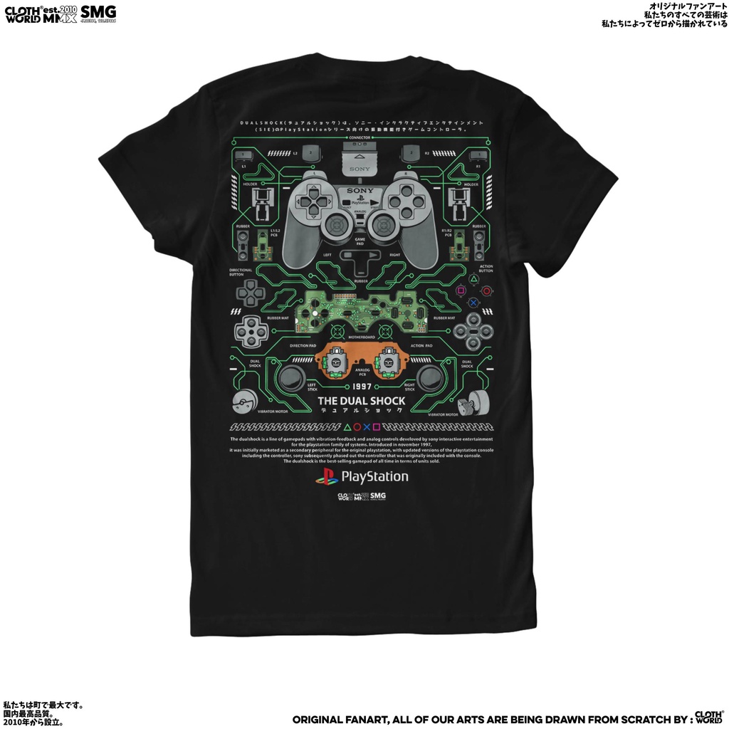 Jual CLOWOR Playstation DualShock Controller Teardown Game Playstation ...