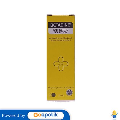 Jual Betadine Larutan 15 Ml | Shopee Indonesia