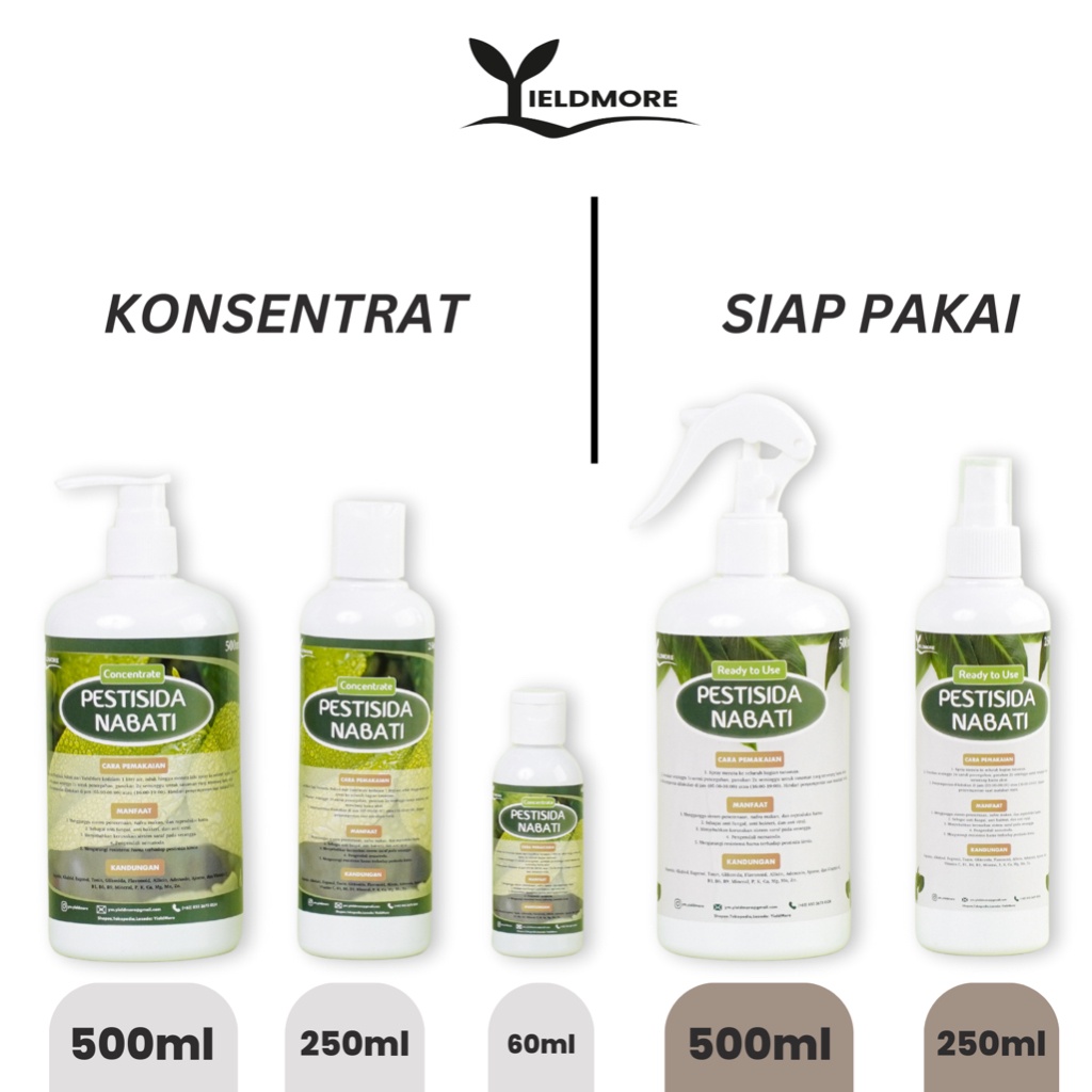 Jual Pestisida Nabati (PESNAB) 250ml (CONCENTRATE) - Anti Hama, Jamur ...