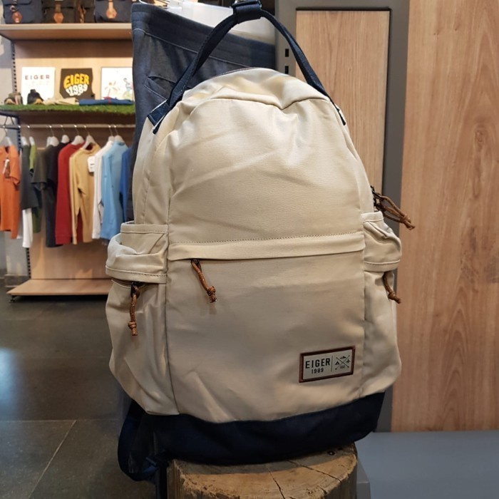 Jual EIGER TAS BACKPACK X-ASTER CANVAS 22L - BEIGE | Shopee Indonesia