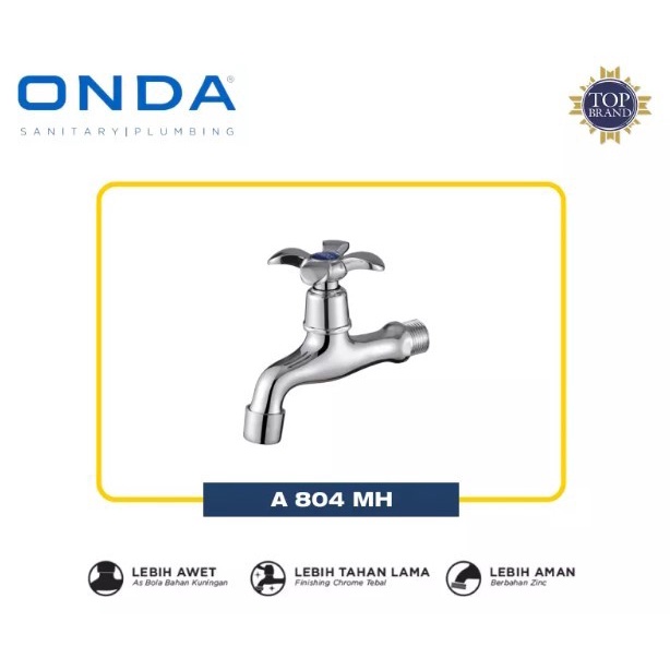 Jual KERAN / KRAN ONDA BANGUNAN A804 MH 1/2in | Shopee Indonesia