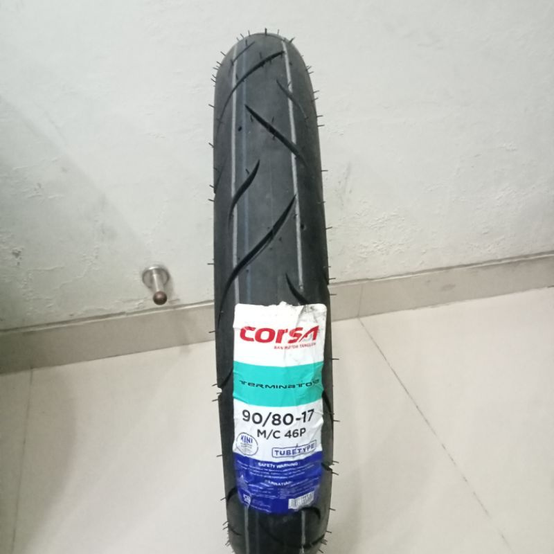 Jual Ban 90/80 17 corsa terminator tube type(non tubles) | Shopee Indonesia