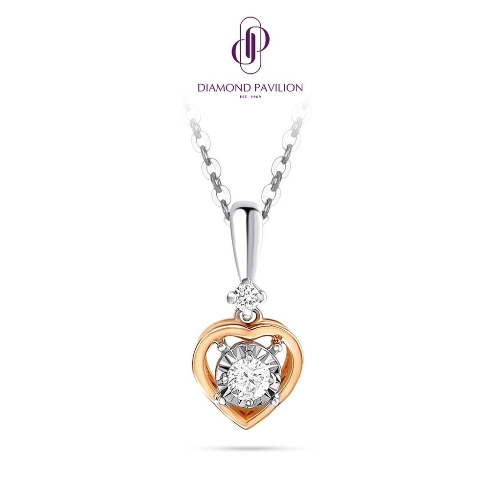 Jual Diamond Pavilion Liontin Emas Batu Berlian Evoleth Pendant ...