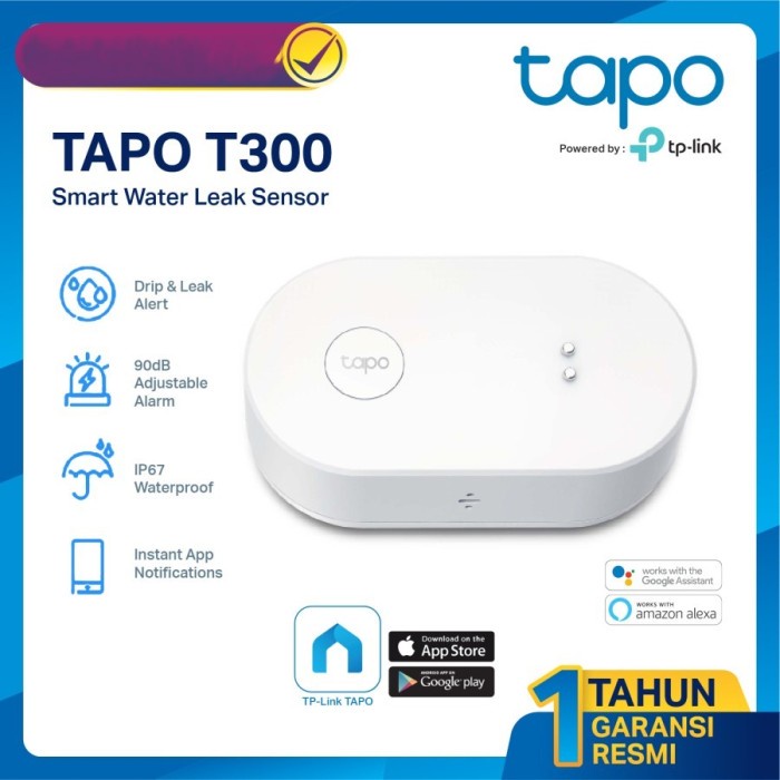 Jual TAPO T300 TP-LINK SMART WATER LEAK SENSOR DETECTOR | Shopee Indonesia