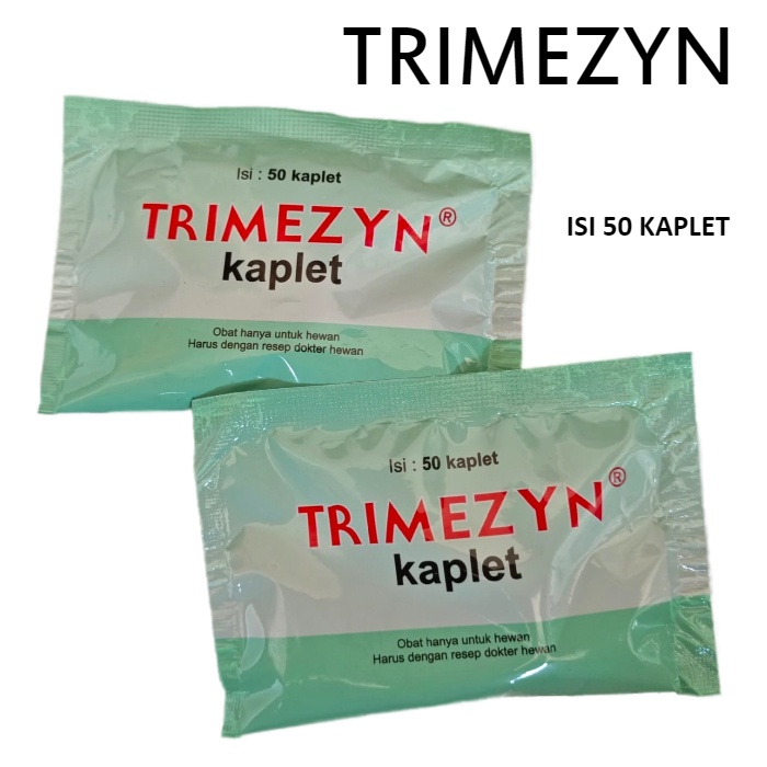 Jual Trimezyn Kaplet Isi 50 Butir Obat Kolera Ngorok Cekrek Pada Unggas ...