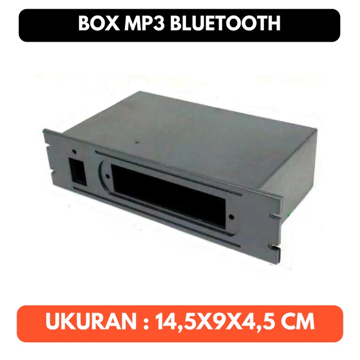 Jual Box MP3 Bluetooth Kit Plastik Hitam Wadah Casing Kotak Rakitan ...