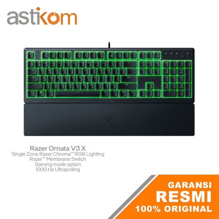 Jual Gaming Keyboard Membrane Razer Ornata V3 X RGB Low Profile ...