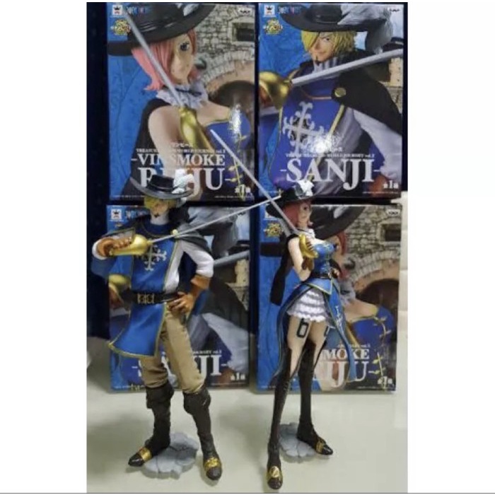 Jual action figure one piece sanji dan nami musketeer box | Shopee ...