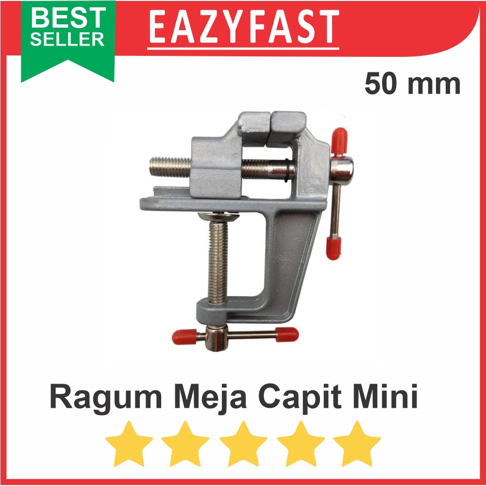 Jual Catok Ragum Clamp Klem Meja Tanggem Kecil Mini Bench Table Vise ...