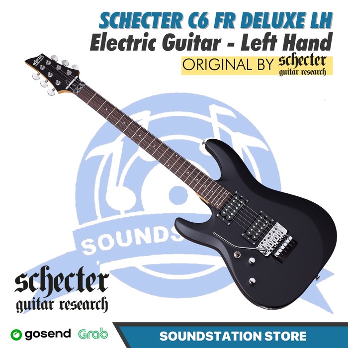 Jual SCHECTER DIAMOND C6 FR Deluxe Left Hand Electric Guitar | Gitar ...