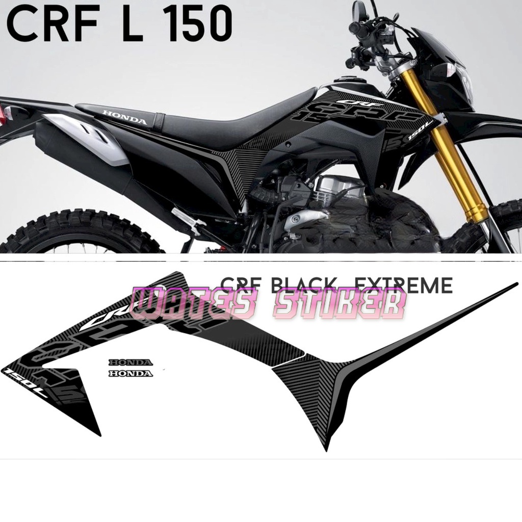 Jual Striping Decal Polet Sticker honda CRF 150L 2019 2020 2021 2022 ...