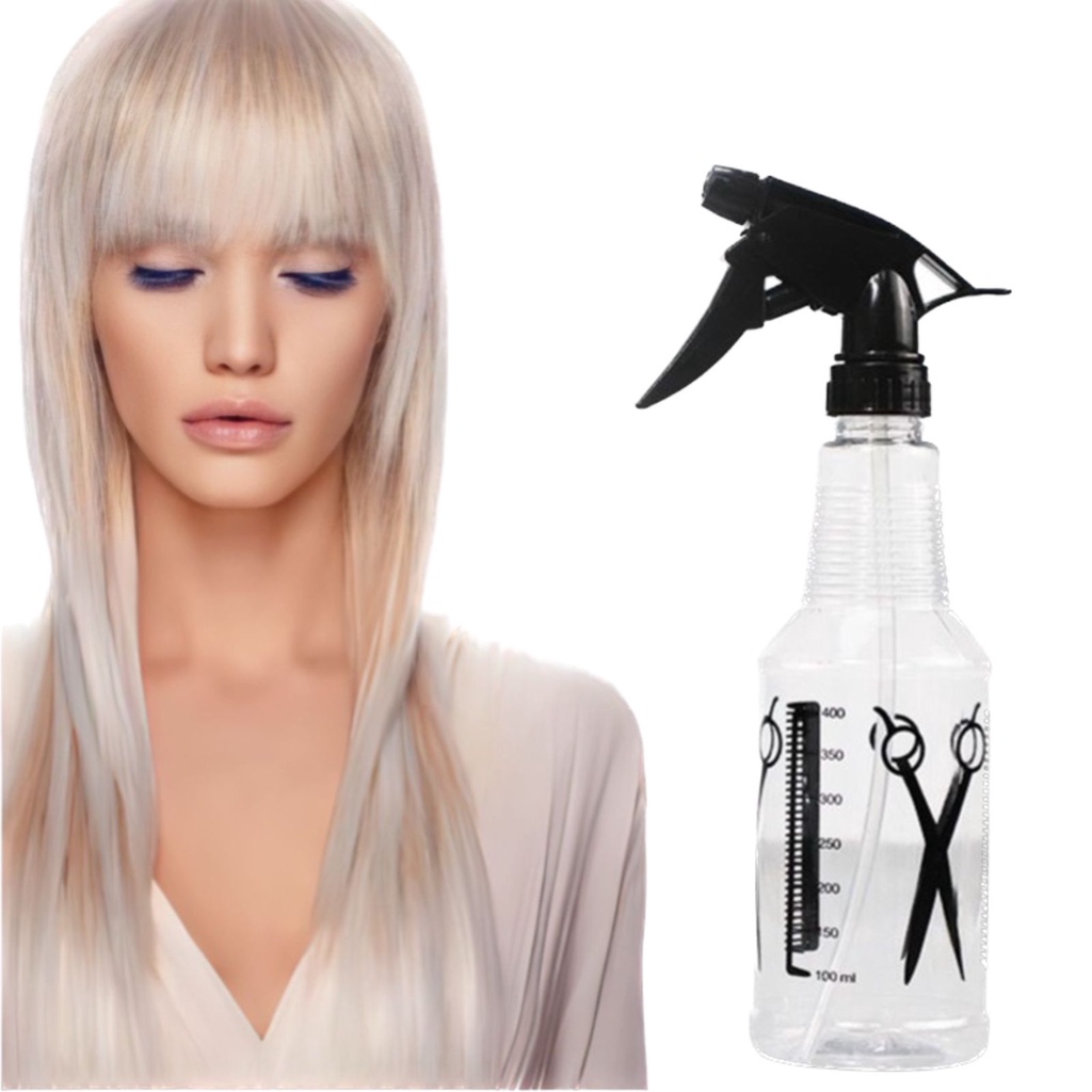 Jual Botol Spray Salon Gambar Gunting Besar / Kecil / Sedang | Shopee ...