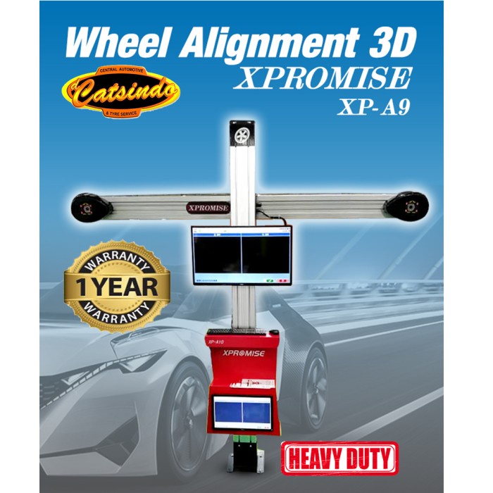 Jual Spooring Mobil 3D Wheel Alignment 3D XPromise - Mesin Spooring ...