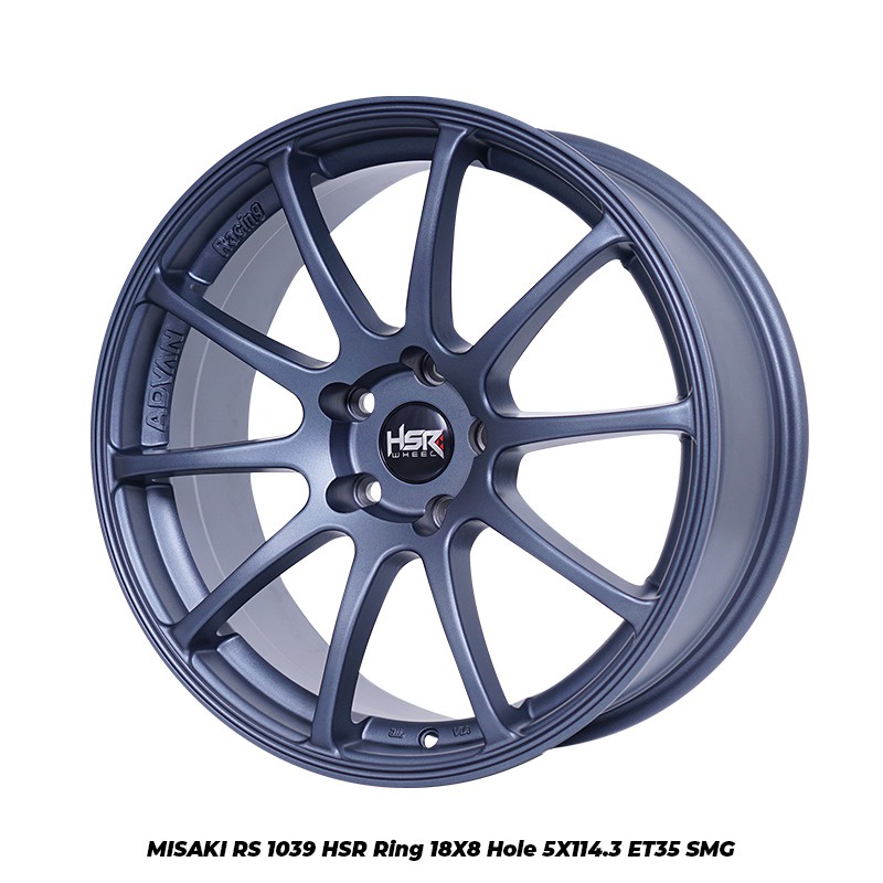 Jual Velg Racing Look Merk HSR Misaki R18 Cocok Untuk Mobil Honda Civic ...