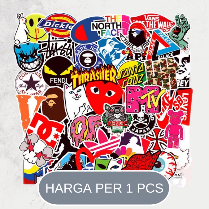Jual Sticker Hypebeast Random 025 Per Pcs | Shopee Indonesia