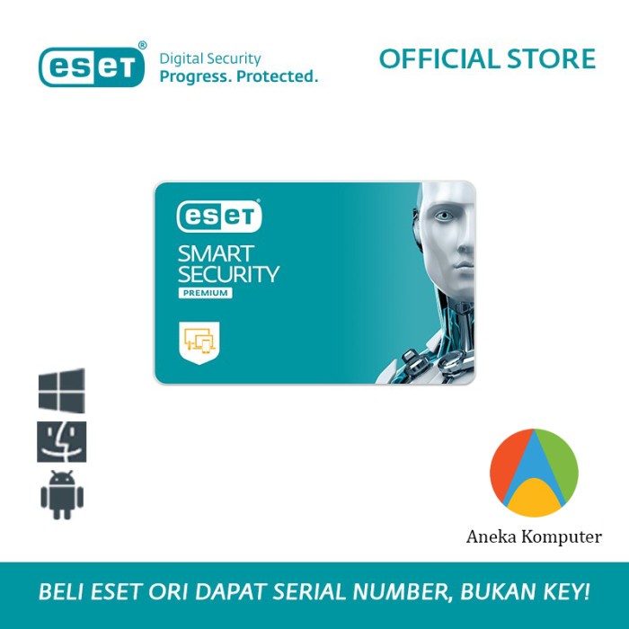 Jual Antivirus Eset Smart Security Premium 2 Komputer 1 Tahun