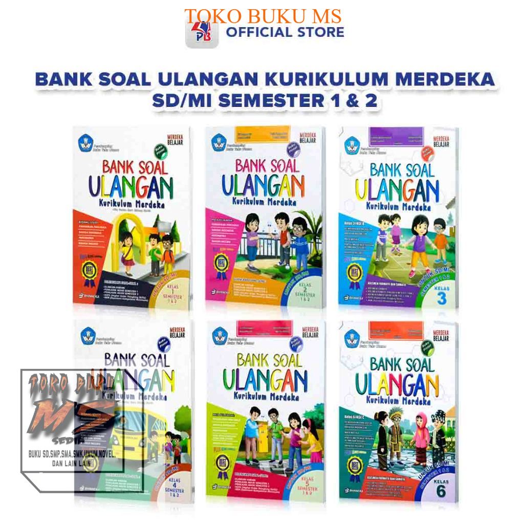 Jual Buku LKS SD Kurikulum Merdeka / Buku Soal Latihan SD / Bank Soal Ulangan Kurikulum Merdeka ...
