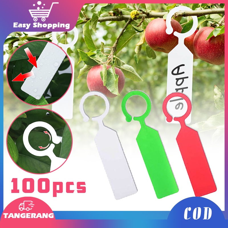 Jual PROFARM 100pcs label tanaman waterproof Label Tag Tanaman Warna ...