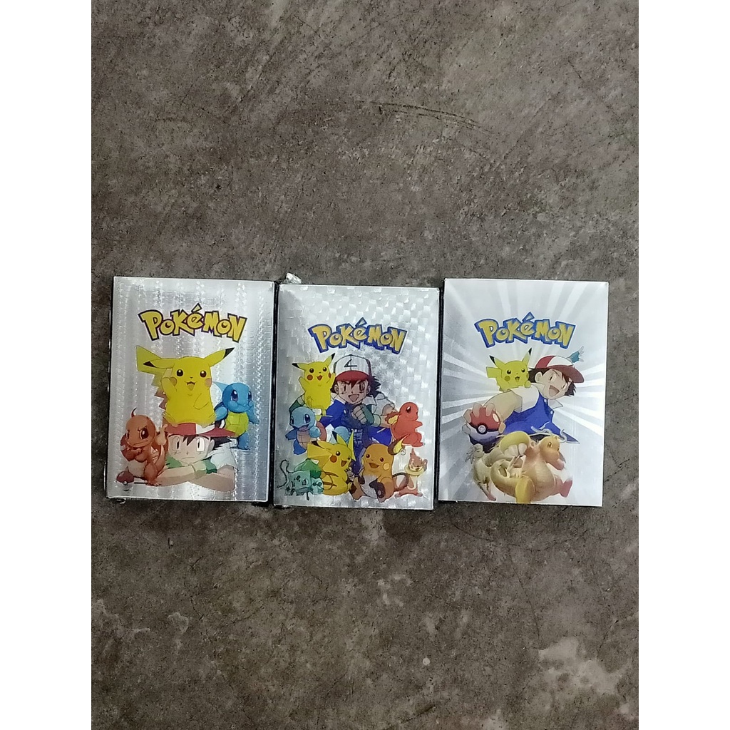 Jual 1 BOX KARTU POKEMON ISI 55 PCS KARTU / KARTU POKEMON GOLD / KARTU POKEMON SILVER RAINBOW ...