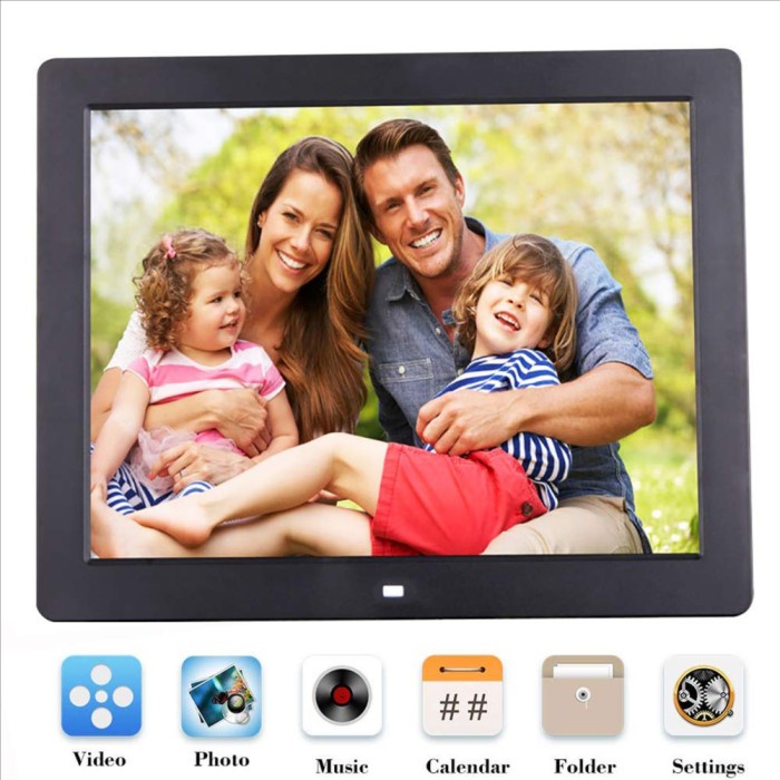 Jual DIGITAL PHOTO FRAME 10 INCH - EVD DPF10 - FRAME DIGITAL - Hitam ...
