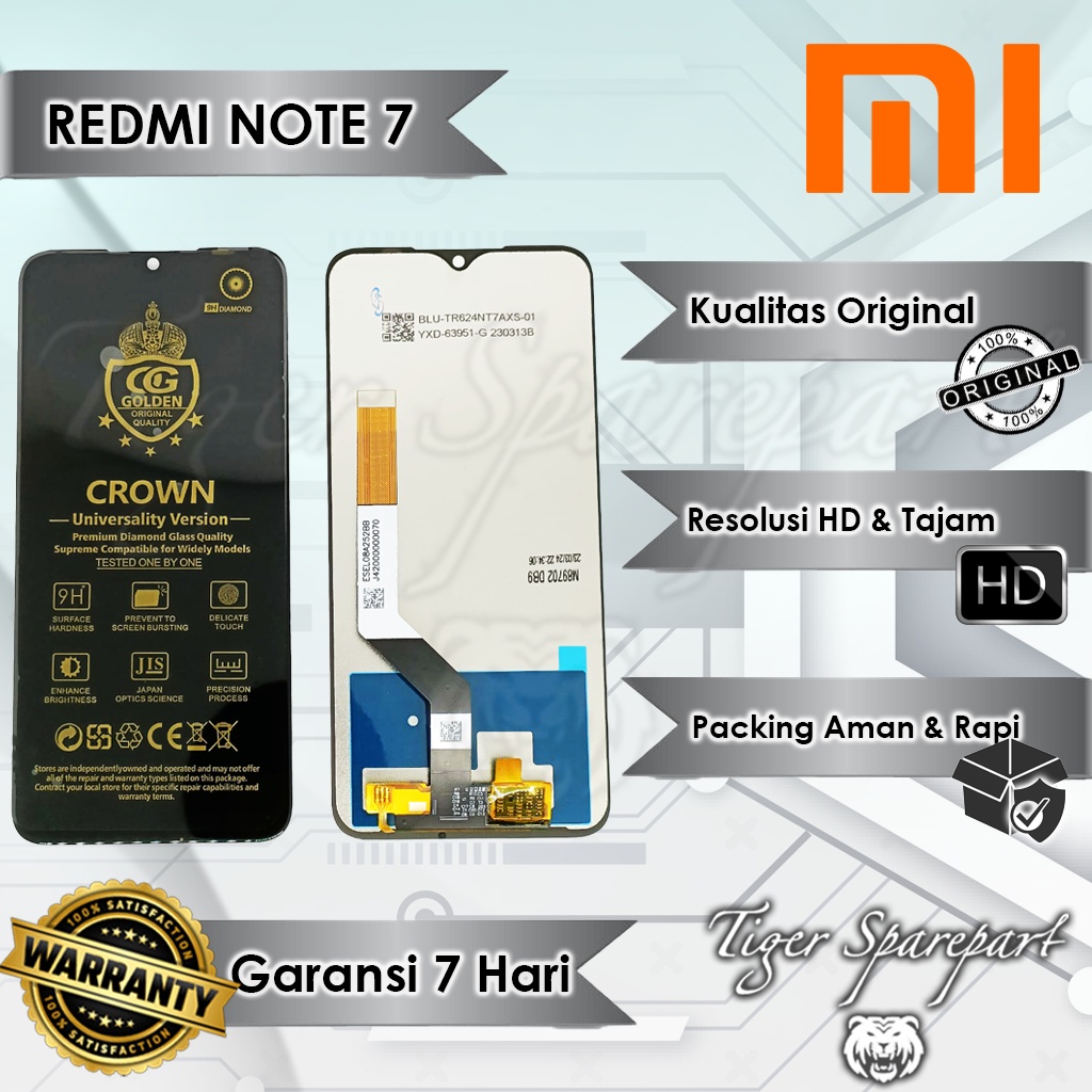 Jual COD LCD TOUCHSCREEN XIAOMI REDMI NOTE 7 / REDMI NOTE 7 PRO COMPLETE FULLSET | Shopee Indonesia