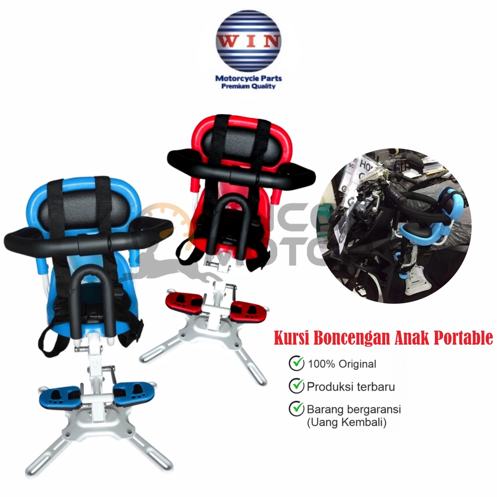 Jual WIN Kursi Jok Boncengan Anak Tempat Duduk Balita Sandaran Depan ...