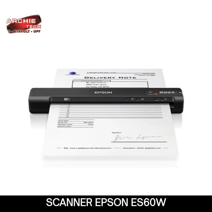 Jual SCANNER EPSON ES60W A4 Sheet Colour Scanner ES 60W | Shopee Indonesia
