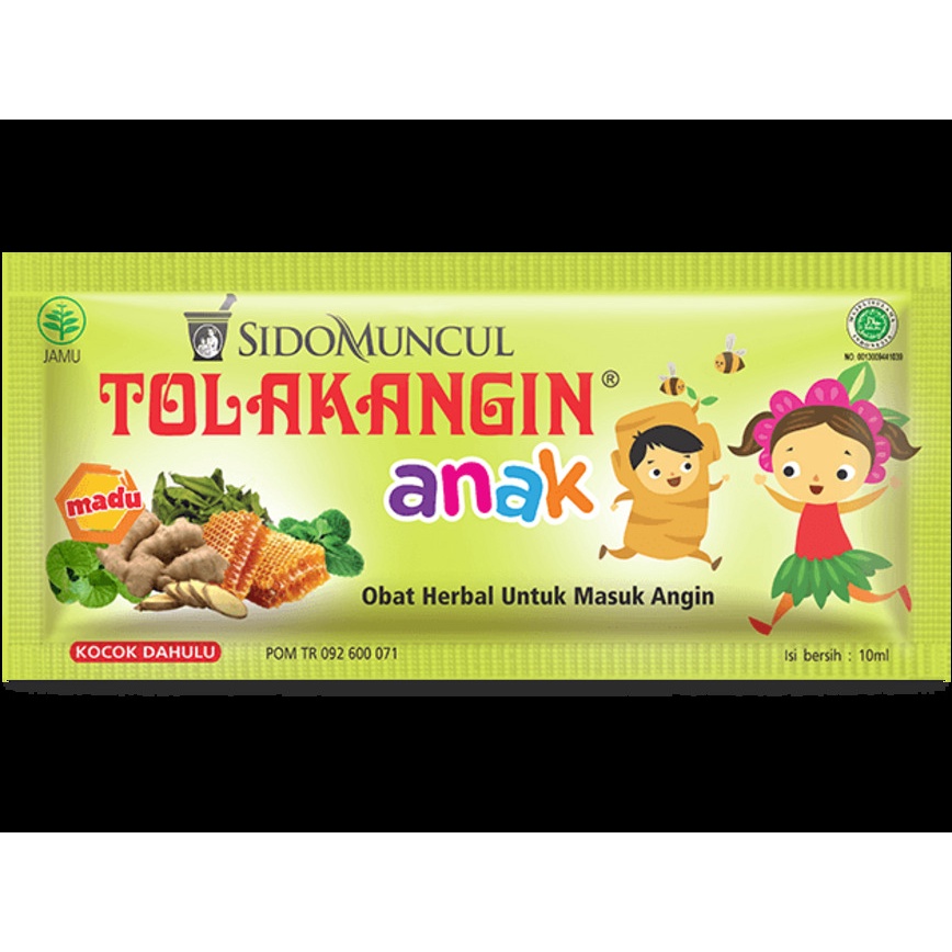 Jual Tolak Angin Anak Cair Plus Madu 10 ml Sachet Meredakan Masuk Angin ...