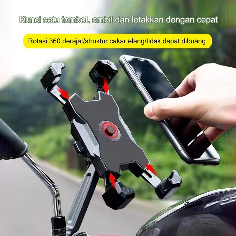 Jual Holder hp motor/Phone Holder Hp Motor Stang /holder hp motor/phone holder motor/Tempat hp ...