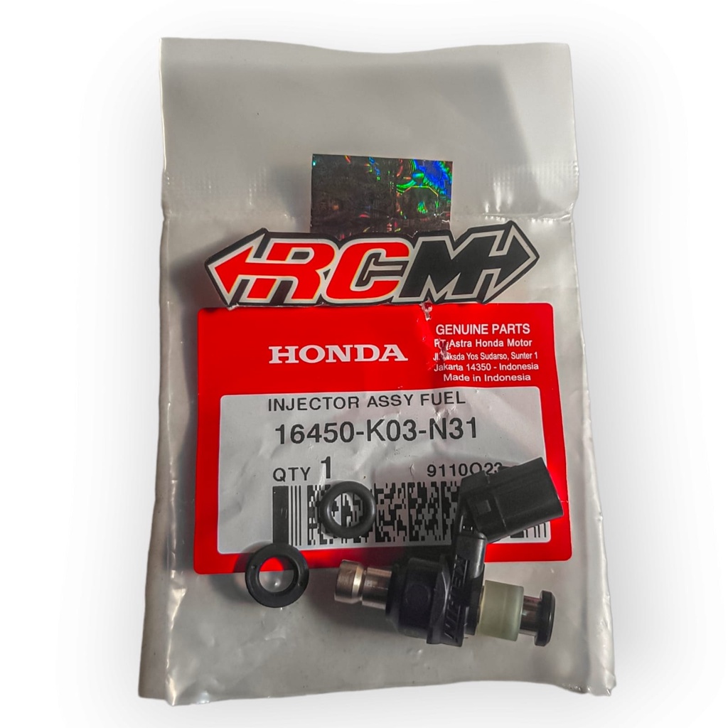 Jual 16450-K03-N31 INJECTOR INJEKTOR ASSY FUEL BEAT POP ECO STREET ...