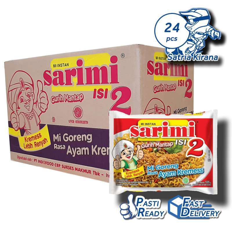 Jual Sarimi Isi 2 AYAM KREMES 1 dus isi 24 I MIE INSTAN PER DUS ...