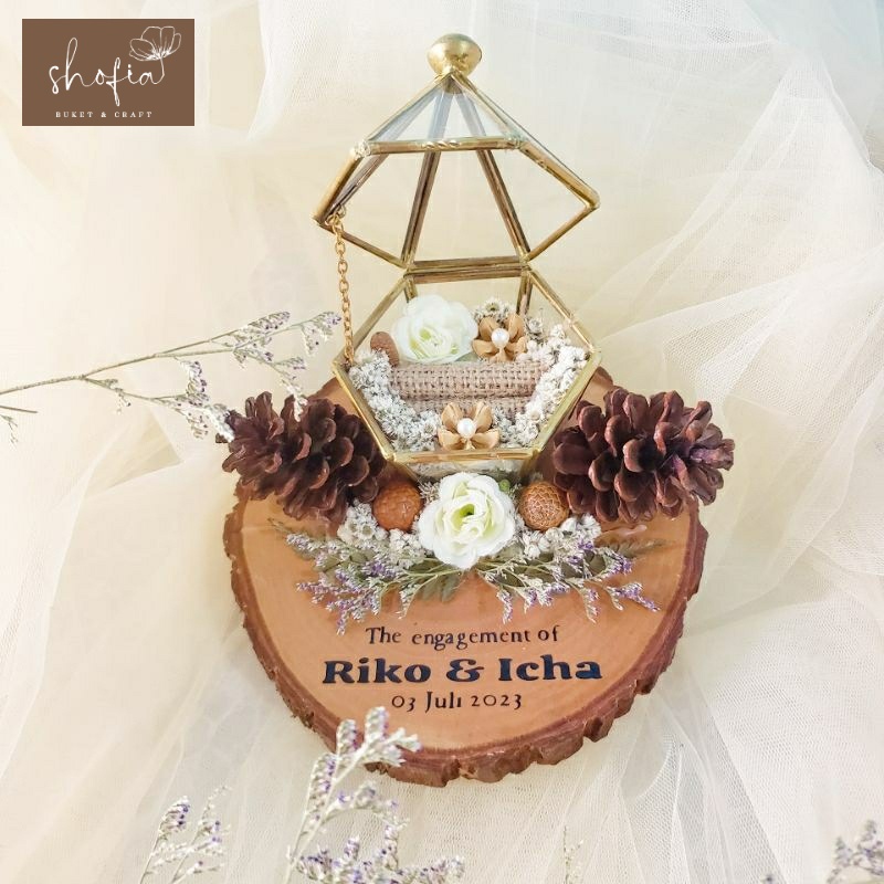 Jual Kotak box cincin rustic | box ring tunangan | ring box lamaran ...