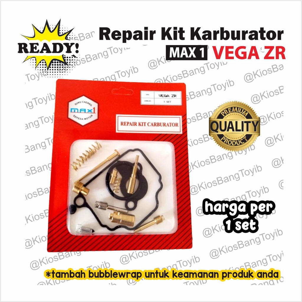 Jual Repairkit Karburator Repair Kit Karburator Yamaha Vega ZR (Max1) | Shopee Indonesia
