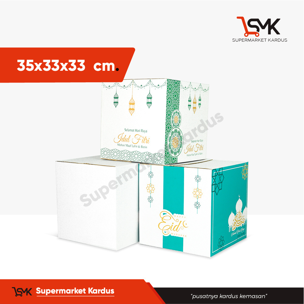 Jual Box Parcel 35X33X33 Kardus/Parcel Besar/Parcel/Parcell/Lebaran ...