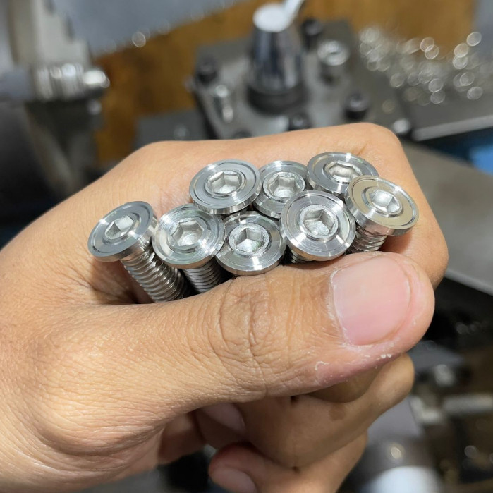 Jual BAUT M6 DRAT 10 BAUT SLIM SPIRAL MODEL BARU BAUT SPIRAL BAUT STAINLEESS PANJANG 2cm sampai ...