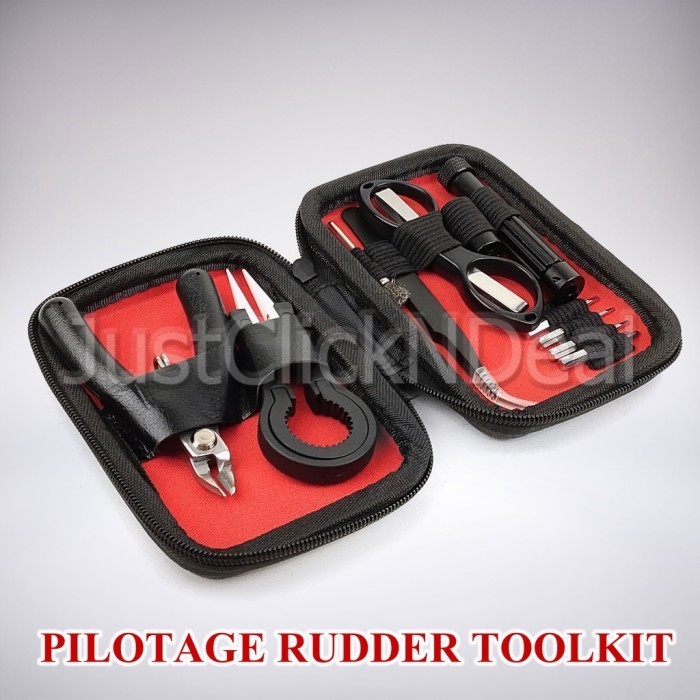 Jual PILOTAGE RUDDER JIG TOOL KIT SET OBENG TANG PINSET KERAMIK GUNTING ...