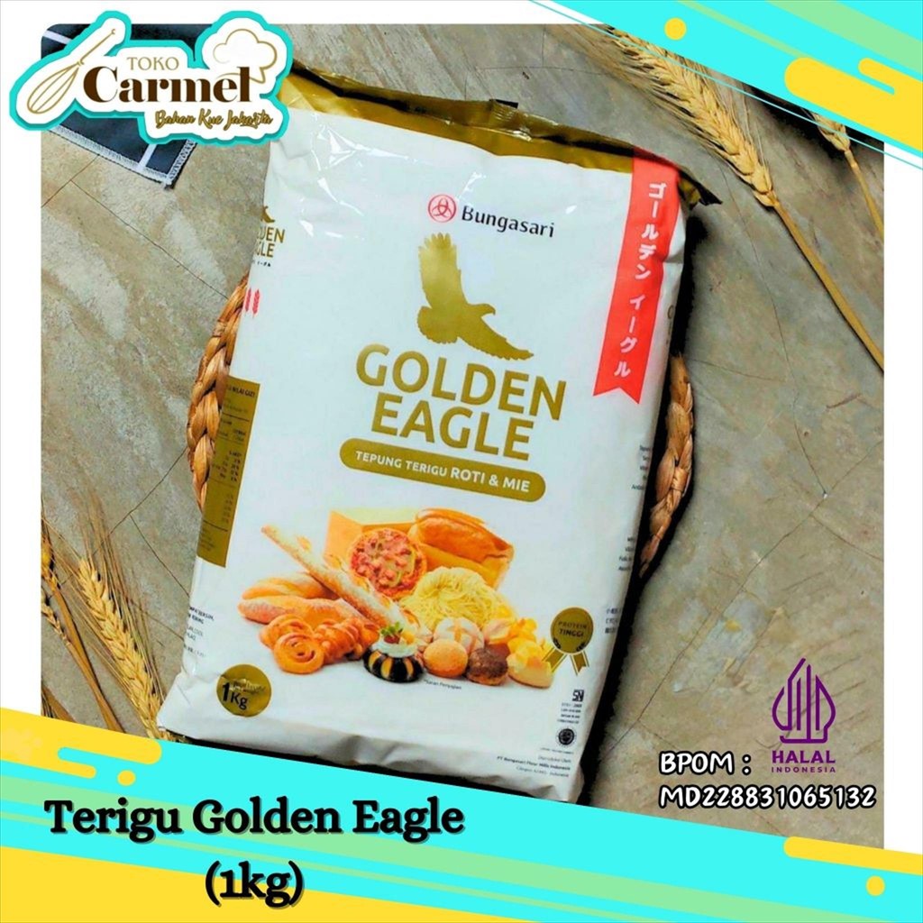 Jual Terigu Golden Eagle Bungasari - Tepung Protein Tinggi untuk Roti ...