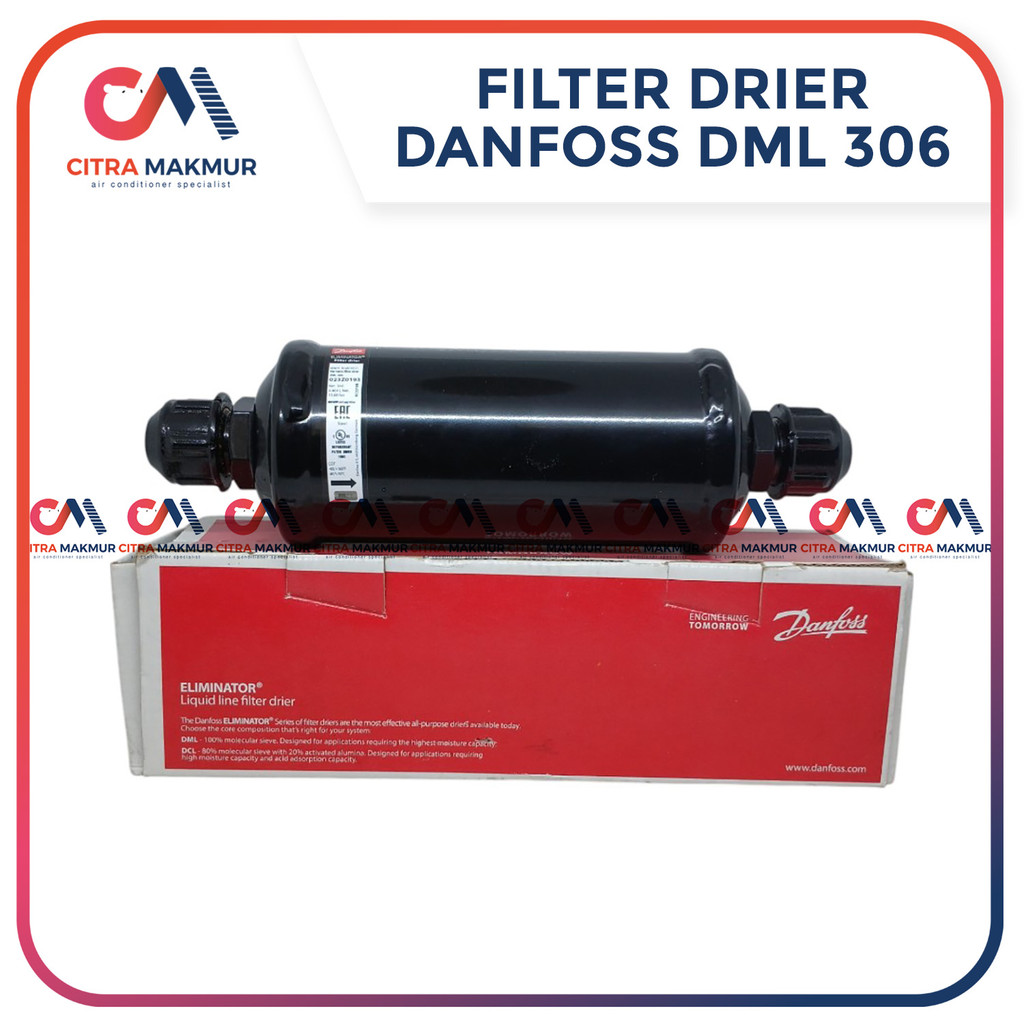 Jual Danfoss DML 306 DCL 3/4 In Flare Eliminator Hermetic Filter Drier 023Z0193 Dyer Pendingin ...