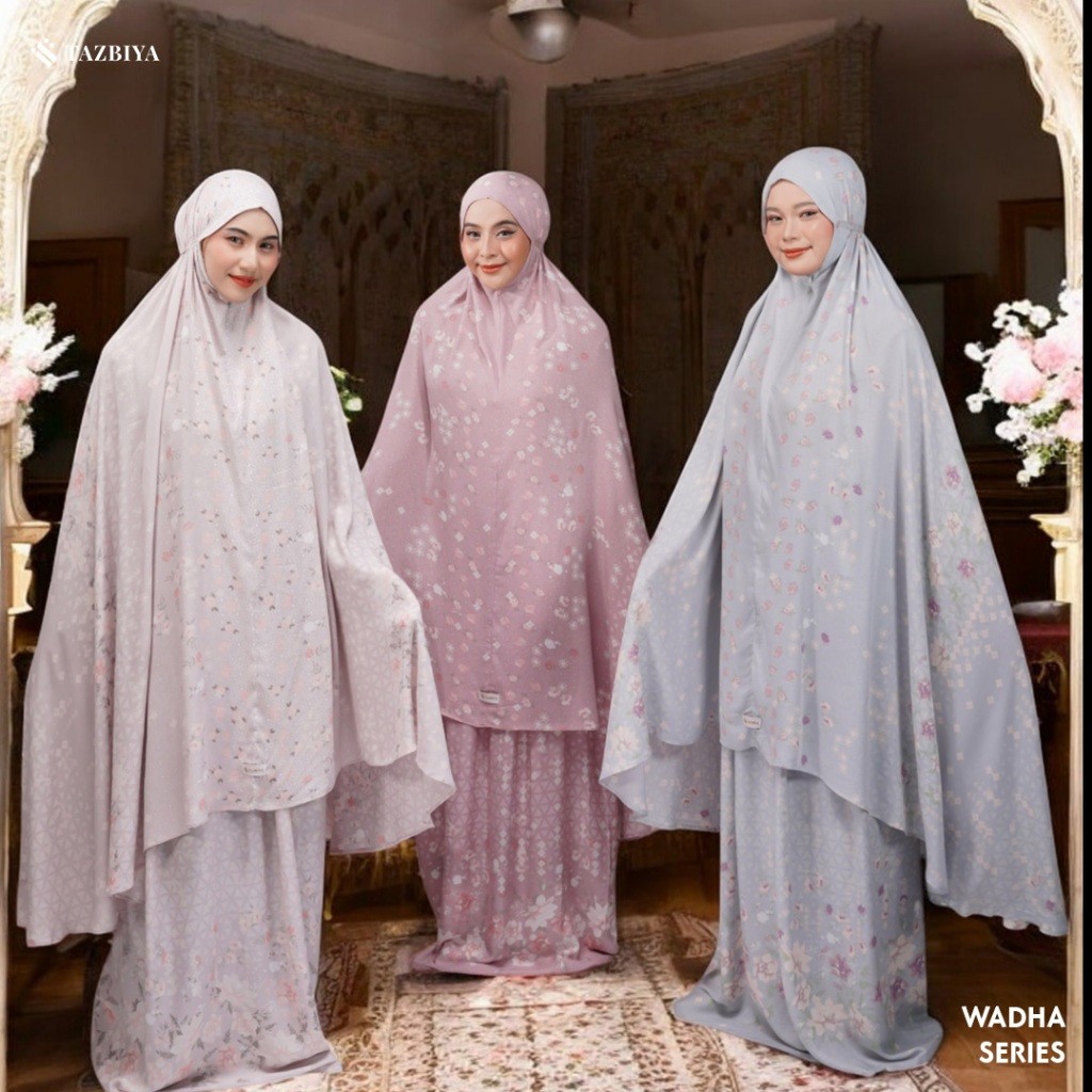 Jual MUKENA TAZBIYA RAYON WADHA SERIES + FREE SAJADAH | Shopee Indonesia