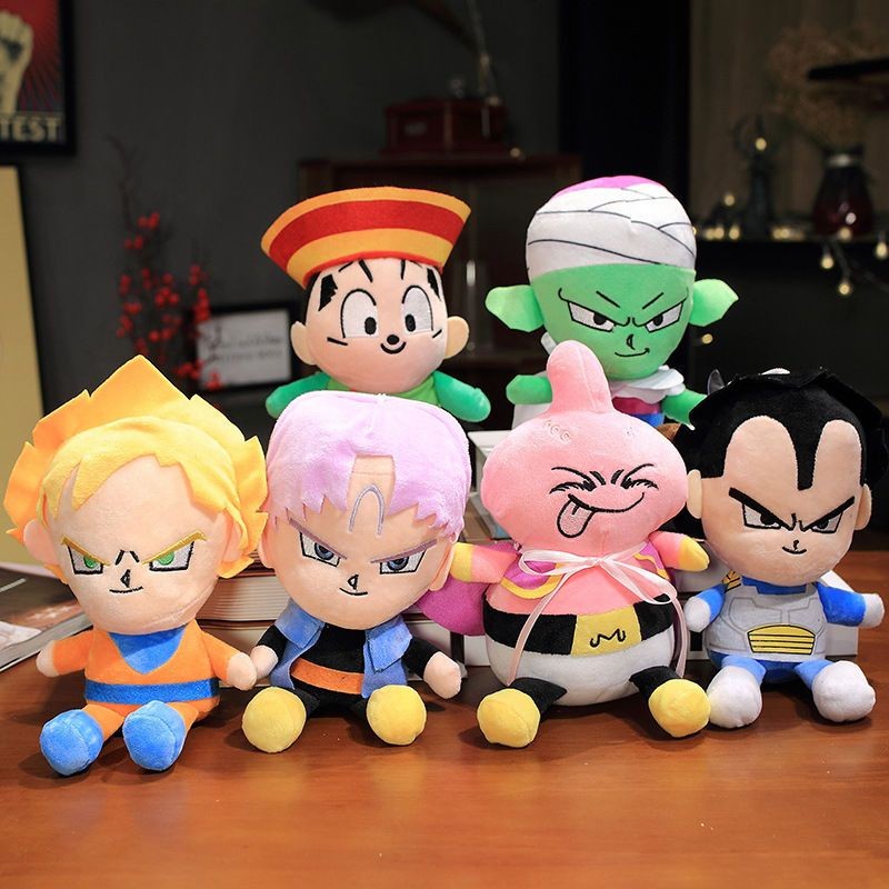 Jual The 20cm Dragon Ball Japan Anime Plush Toys Super Saiyan Goku ...